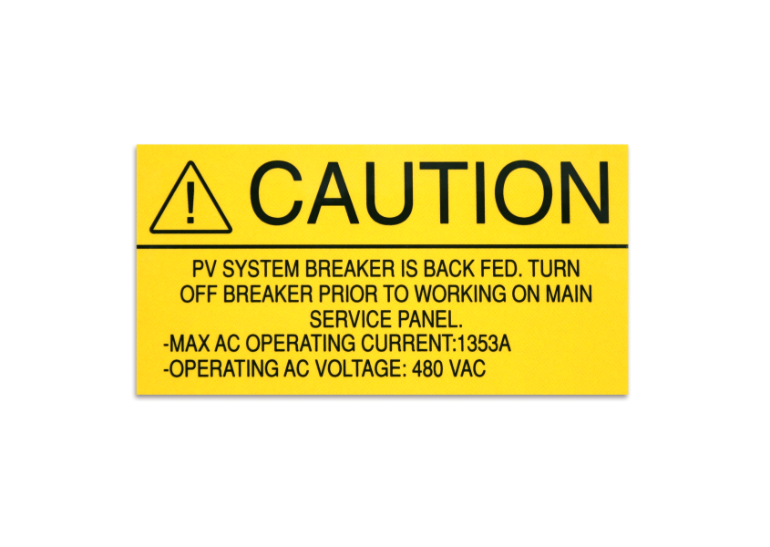 Custom Hazard Labels, Caution Signs & Decals | Label-Aid Systems, Inc.