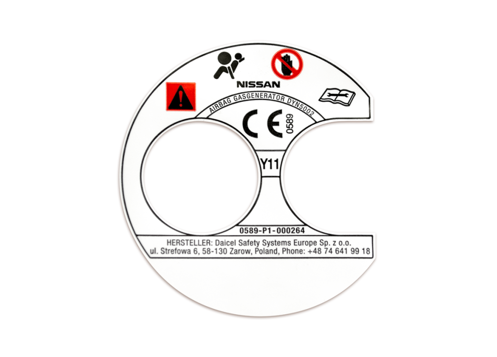 Custom Safety & Warning Labels | Certification Mark Labels