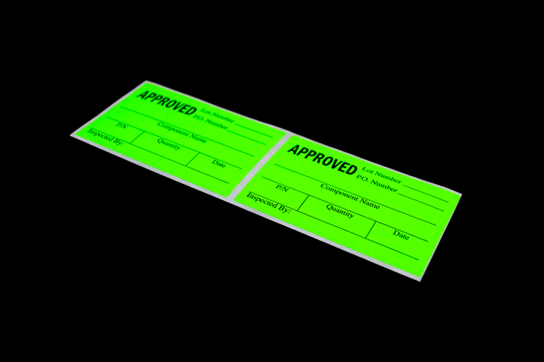 Custom Fluorescent & Neon Label Stickers - Premium Fluorescent Labels ...