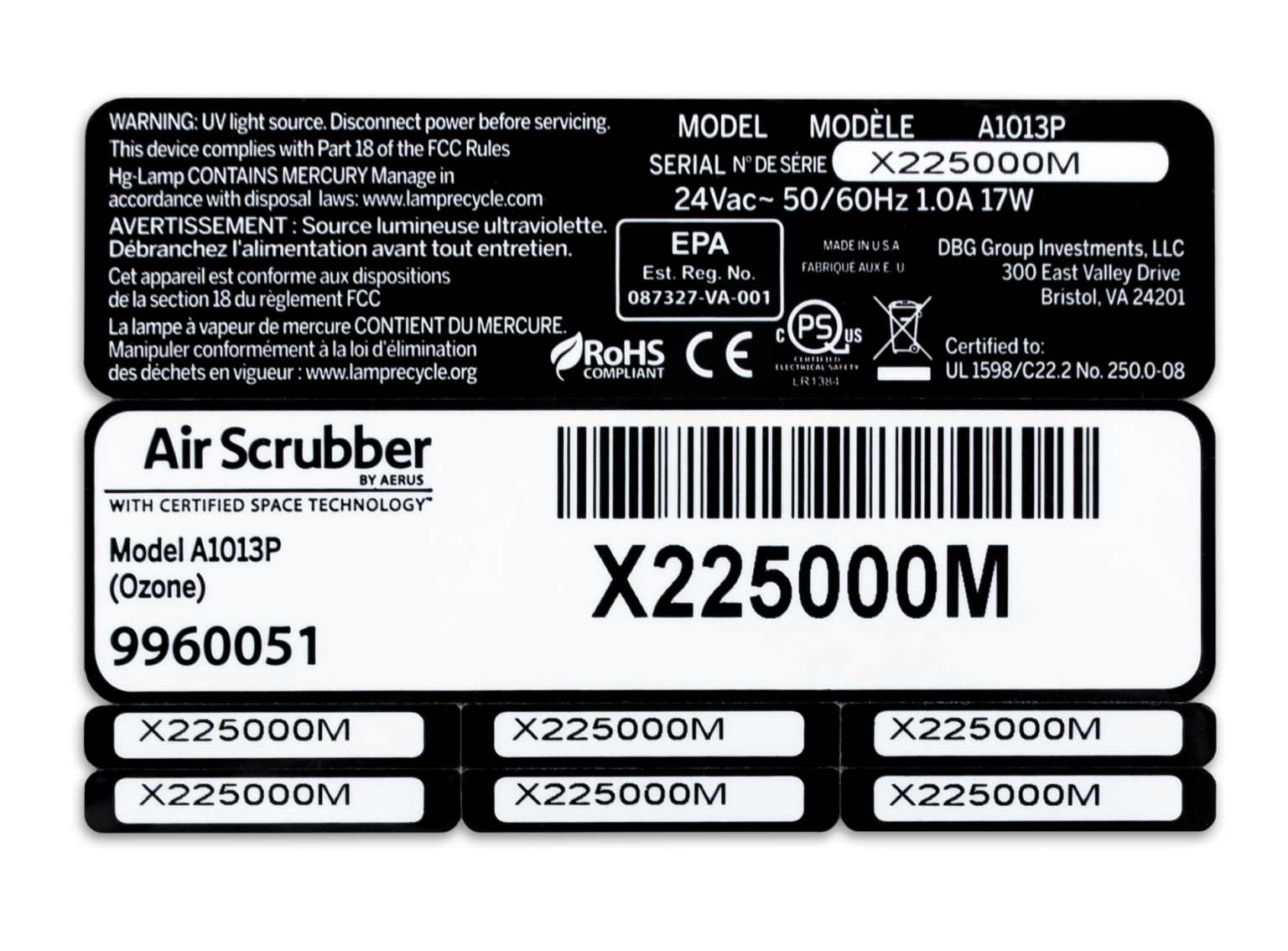 RoHS Compliant Labels & Stickers - Restriction of Hazardous Substances ...