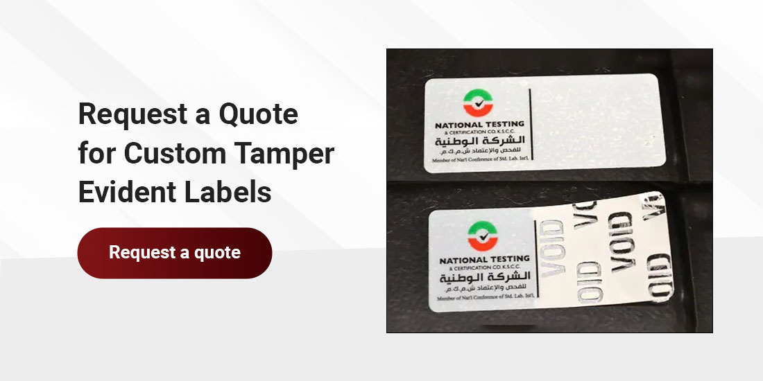 A Guide to Tamper Evident Security Labels | Label-Aid Systems