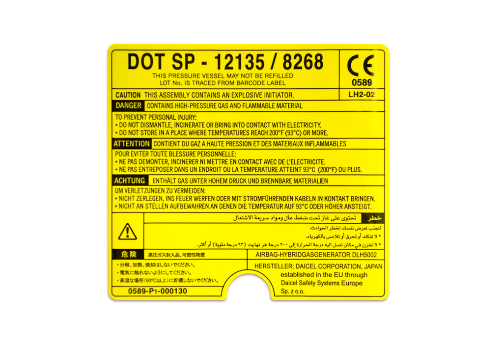 Custom Manufacturing & Industrial Labels, Decals & Overlays